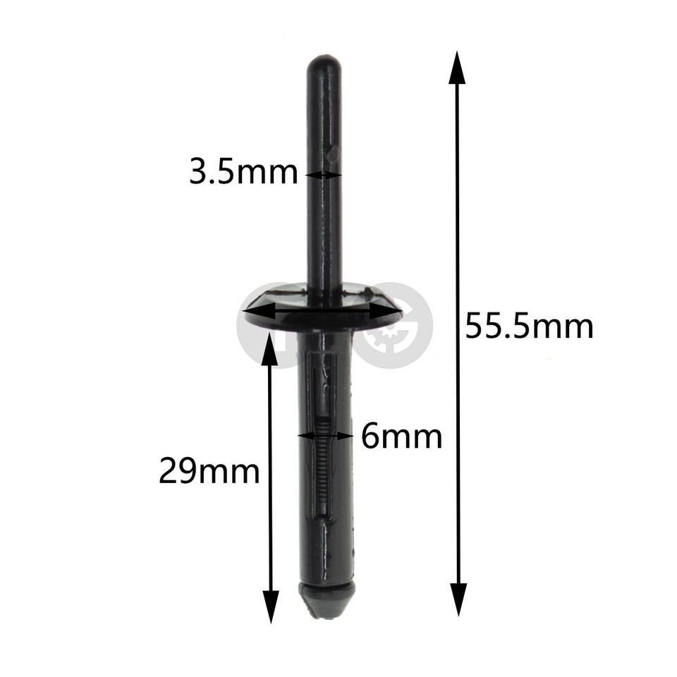 Bumper Rivets Car Fastener Push Retainer Clip For Jeep Grand Cherokee ...