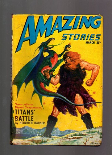 Amazing Stories Pulp - March 1947 - Shaver, Yerxa | eBay