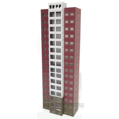 1/160 N Scale Residence Buildings Models Railway Scenery Layout 16 ...
