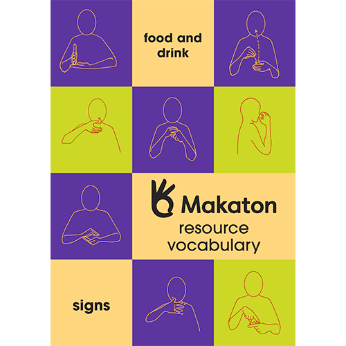 Makaton Resource Vocabulary SIGNS Food and Drink | eBay UK