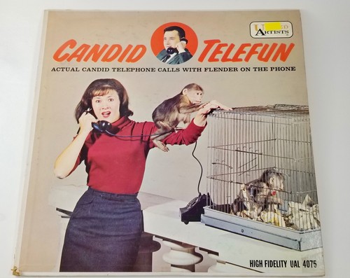 Candid Telefun With Harold Flender on The Phone - United Artists LP ...
