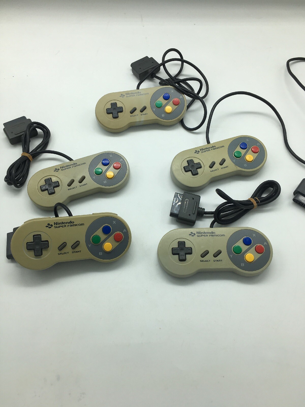 Super Famicom Controller x5 Official Nintendo Fully working works ...