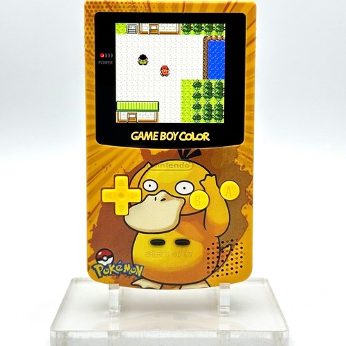 Nintendo Game Boy Color GBC IPS Q5 Backlight Pokemon Psyduck Yellow ...