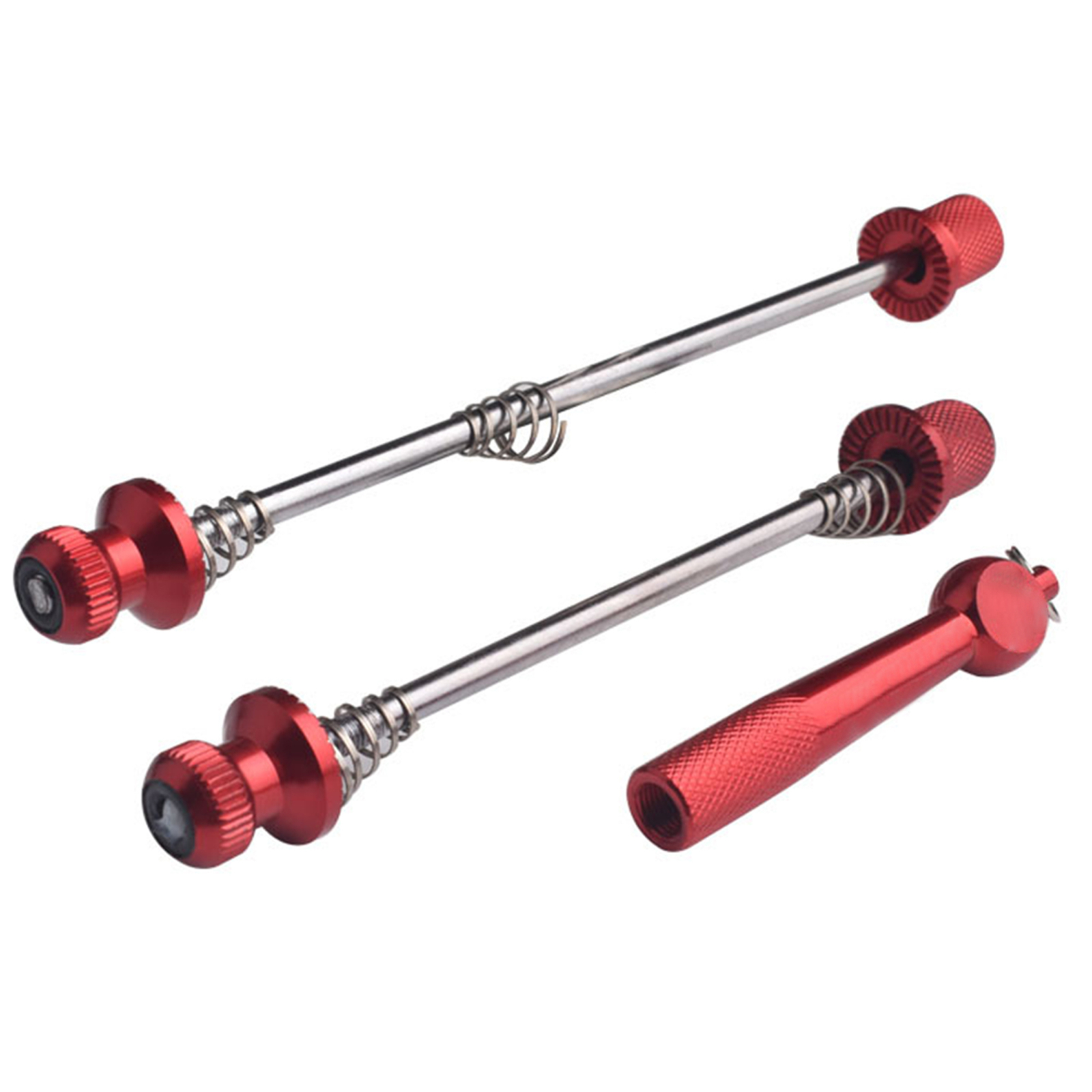 Front Rear Hub Quick Release Set Anti-theft Axle Lever For Bicycle Road ...