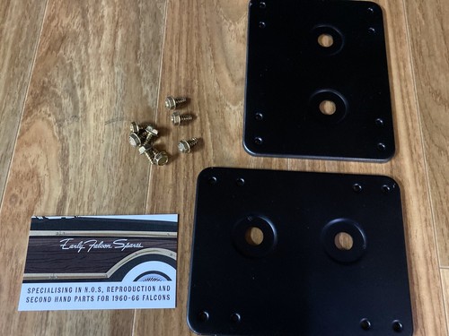 New Pair Ford XA XB Driving Light Backing Plates Concours Reproduction ...