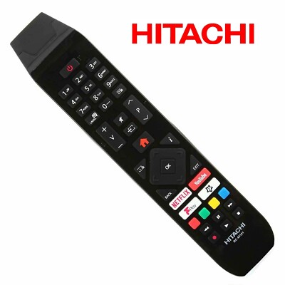 Genuine Hitachi Remote Control For RC43141P / 30101754 Smart LED TV's ...