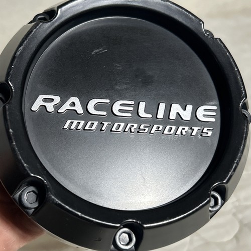 Raceline Motorsports Black 8 Lug Custom Rim Wheel Center Hub Cap ...
