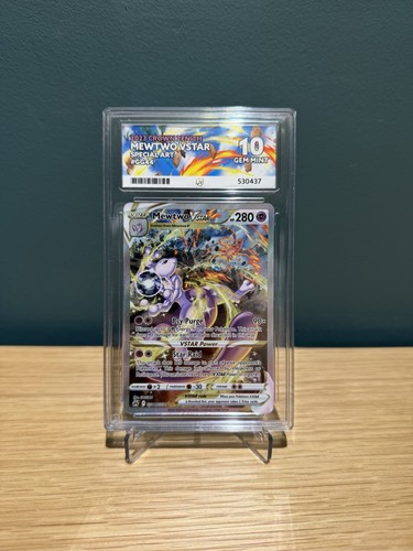 Pokémon Mewtwo VSTAR GG44/GG70 Ace 10 Crown Zenith PERFECT SUB GRADES ...