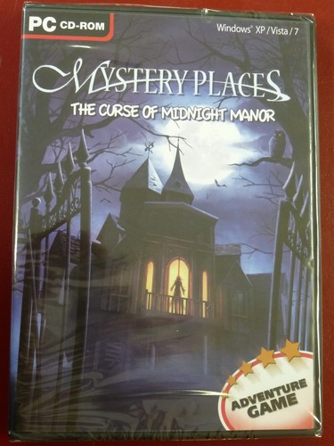 Video Game PC Mystery Places The Curse of Midnight Manor hidden object ...