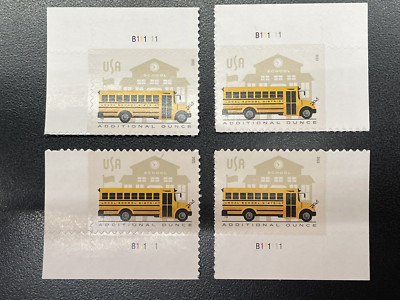 1-US Stamp MNH Collection. .24c Additional Ounce School Bus #5740 ...