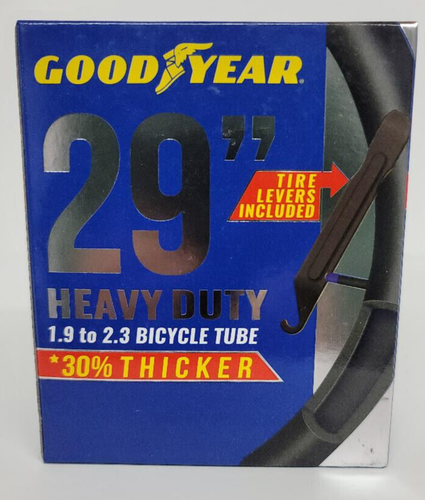 Bike Inner Tube Goodyear 29" x 1.9 -2.3 Heavy Duty tire levers included ...