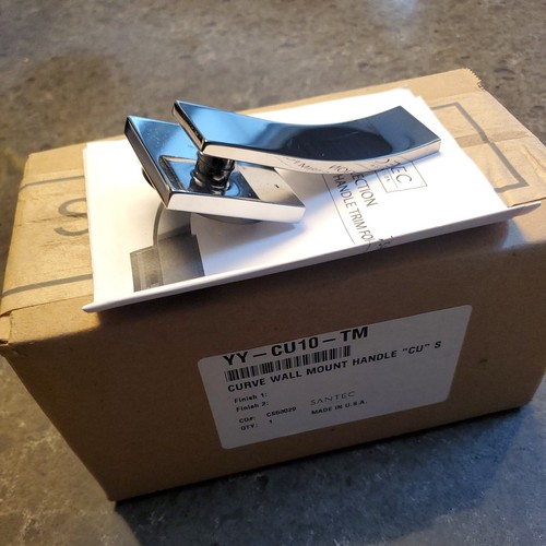 Santec YY-CU10-TM Ava Wall Mount HANDLE , Polished Chrome, New! | eBay