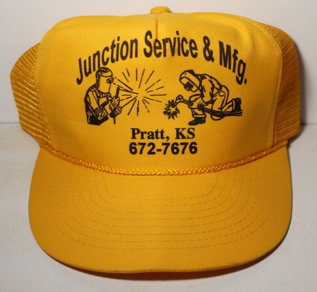 1990s Old Vintage Junction Service Welding Snapback T… - Gem