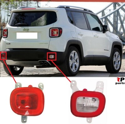 FOR JEEP RENEGADE 14-19 NEW REAR BUMPER FOG LIGHT & REVERSE LAMP PAIR SET OEM | eBay