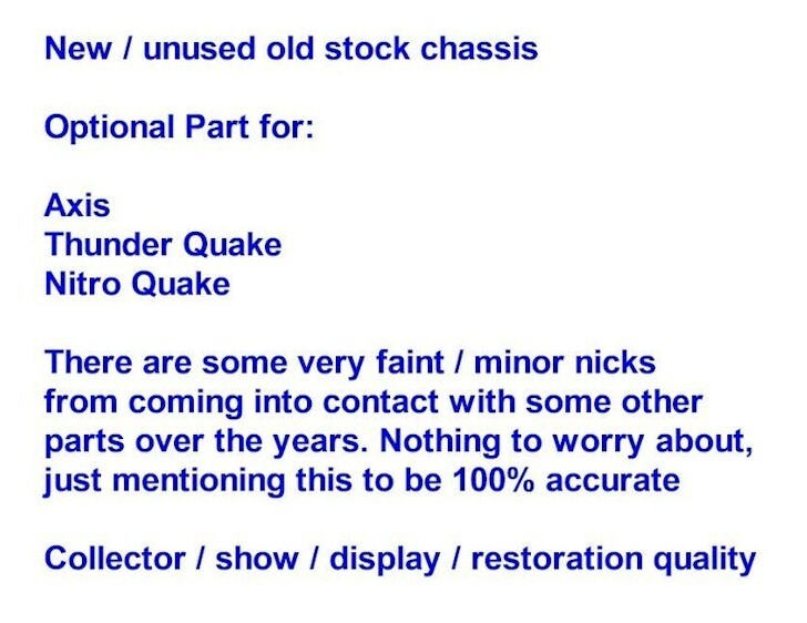 Vintage RC Duratrax DTXC6981 Aluminum Chassis 3mm Axis Thunder Nitro ...