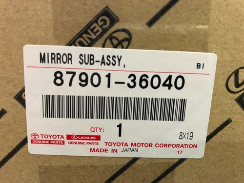 TOYOTA COASTER MIRROR HEAD 8790136040 | eBay