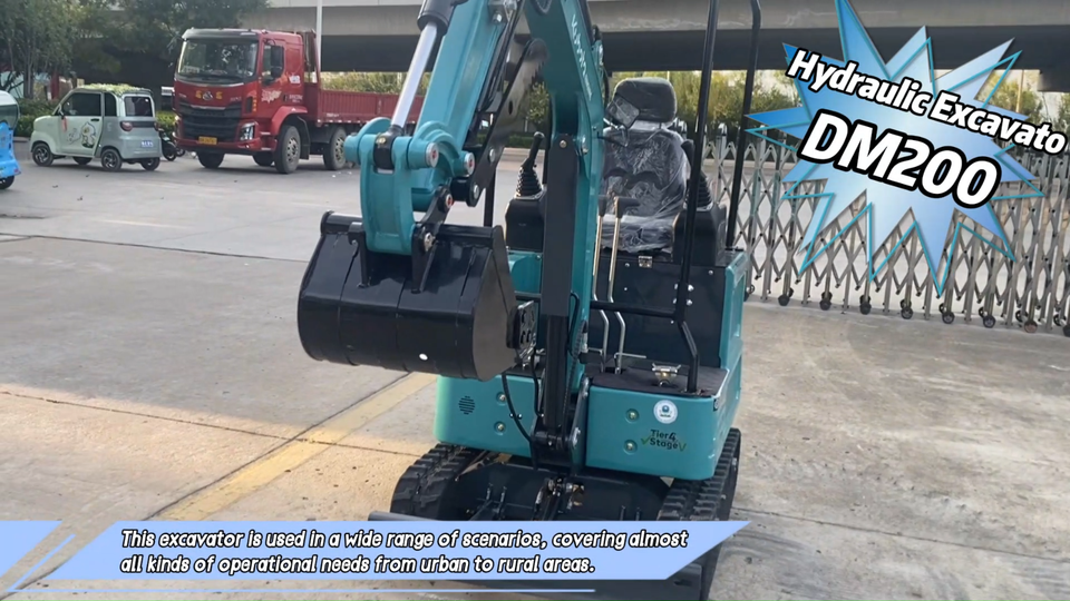 Houston Self-Pickup 1.8TON 4,000lbs Mini Excavator Hydrauic Thumb ...