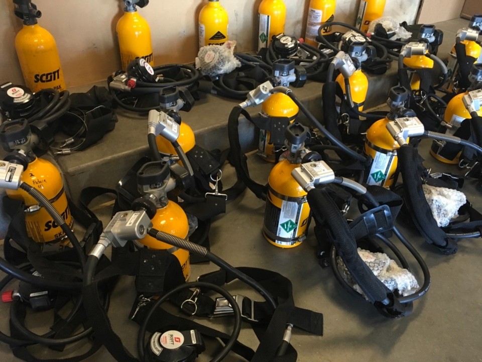 Scott SKA-PAK 5min Emergency Escape SCBA SABA Work Pack Excellent ...