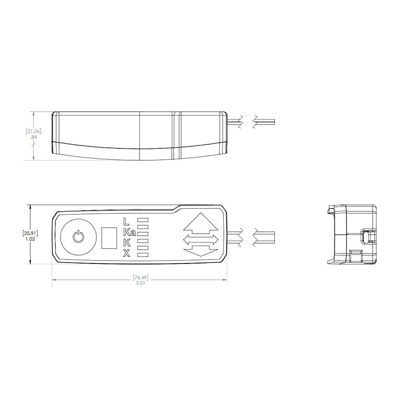 THIN COLOR V1G2 GEN2 Valentine One Concealed Display!! Rear or Side ...