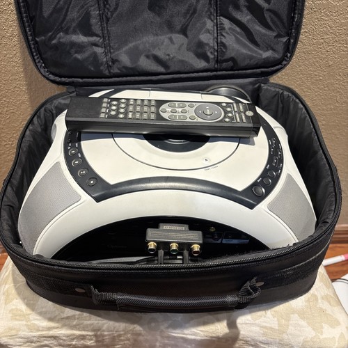 FAULTY Optoma MovieTime DV10 DLP Digital DVD Projector Bag Cords Remote ...