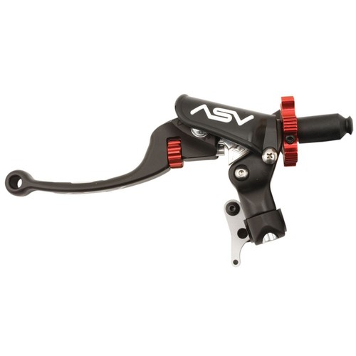 ASV C6 Series Pro Clutch Lever With Hot Start Black For Honda CRF450R ...