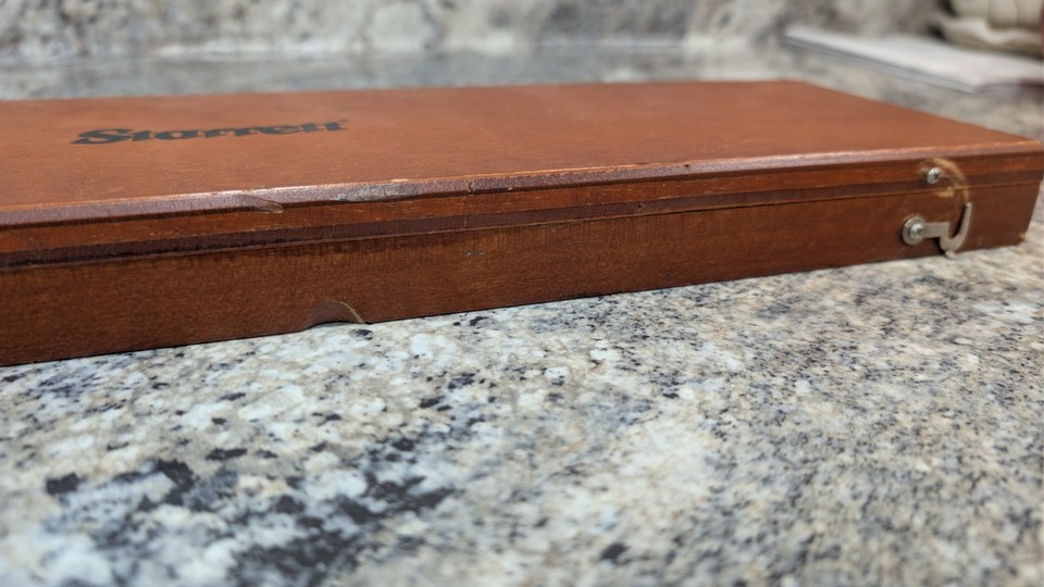 Starrett No. 120 12" Caliper With Wooden Case | eBay