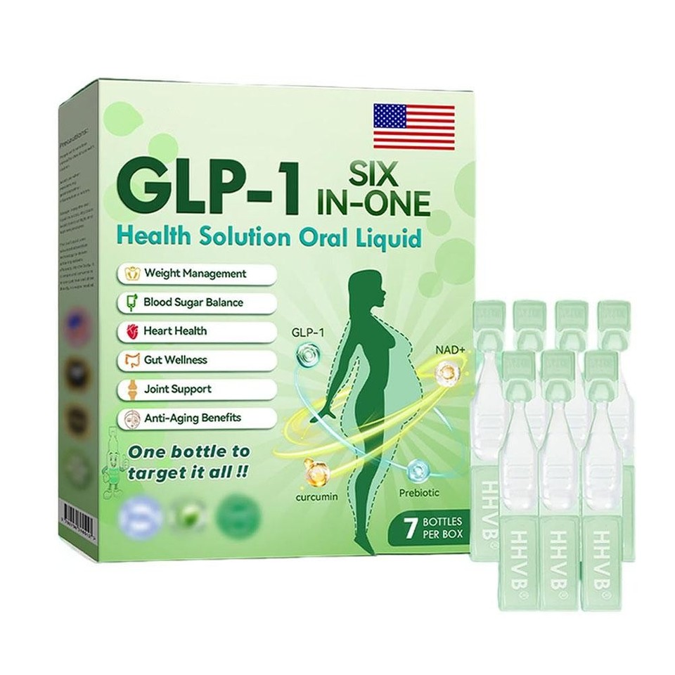 1-3X GLP-1 Six-in-One Oral Solution, Natural Advanced Body Care Liquids ...