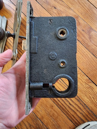 Vintage Mortise Lock Earle - Complete And Tested! | eBay