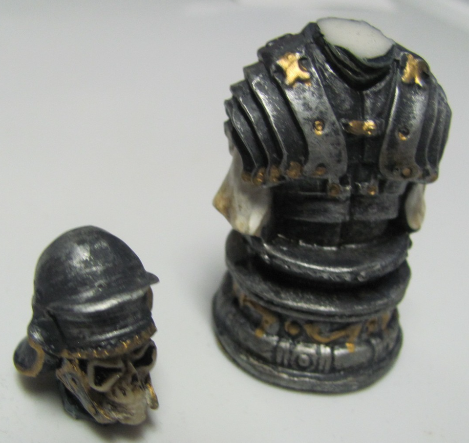 Medieval Dark Empire (Skeleton) Chess Set by Creations - One Broken ...