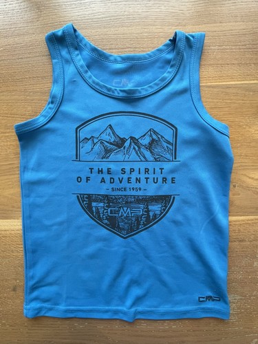 Kinder Jungen Funktionsshirt Achselshirt von CMP 122/128 blau | eBay.de