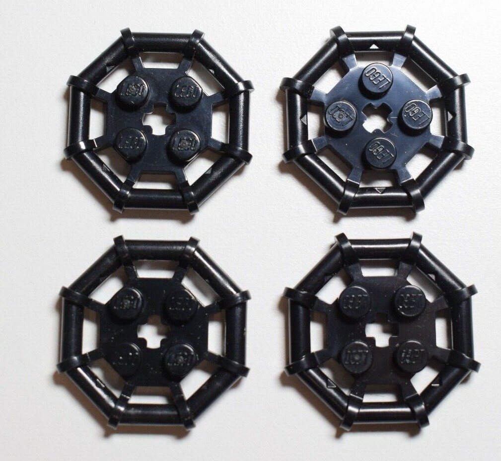 Lego 75937 30033 Modified Plate Octagonal Frame Select Colour Pack of 4 ...