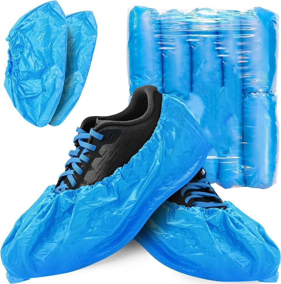 Disposable Shoe Covers Overshoe Protector Waterproof Reusable Mud Rain ...
