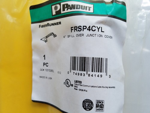 FRSP4CYL Panduit Spill Over Cover - Yellow | eBay