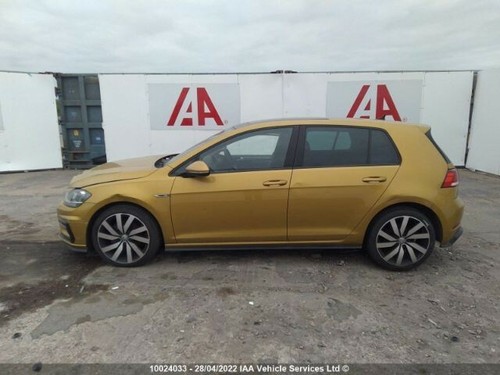 VW GOLF MK7.5 R LINE GOLD 2016-2019 BREAKING LR1X TUMERIC YELLOW DOORS ...