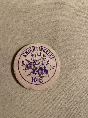 2016 Excalibur wood Mardi Gras DOUBLOON Nola Knightingales koe | eBay