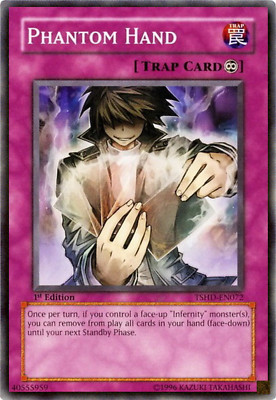 Phantom Hand TSHD-EN072 Common 1st YUGIOH | eBay