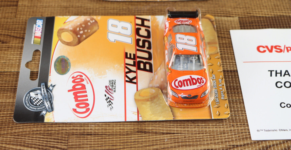 2008 Action Silver Series NASCAR COMBOS 1:64 Kyle Busch #18 Diecast ...