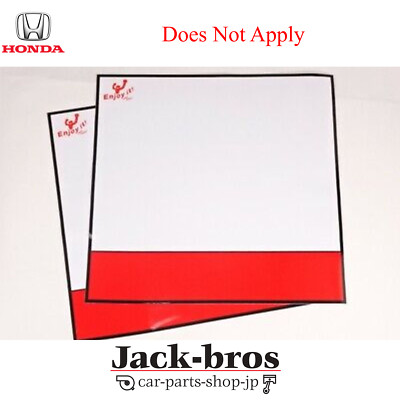 Honda Civic EF9/EG6/EK9/DC2/DC5 side door sticker Decal left and right ...