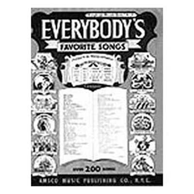 Everybody's Favorite Songs Book The Fast Free Shipping 9780825620010| eBay