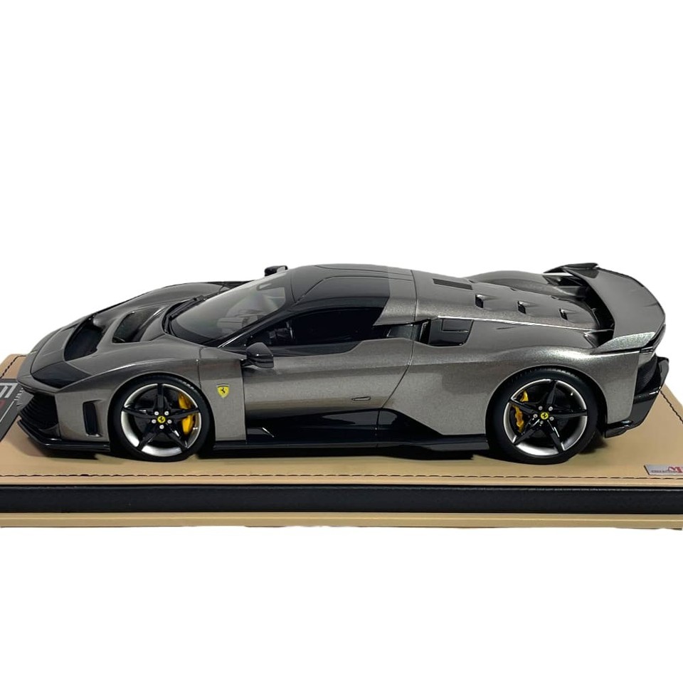 MR Models 1/18 Ferrari F80 Grey Gunmetal Limited Edition Action Figure ...
