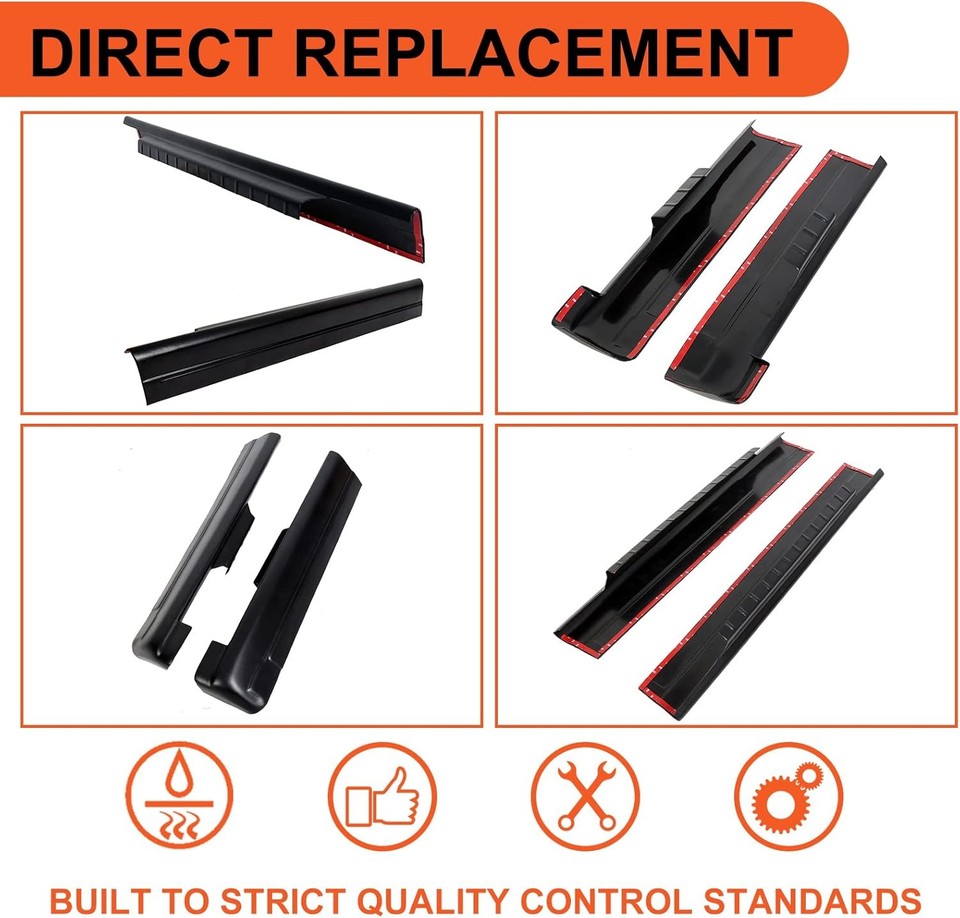 Rocker panel guards compatible with 1999-2007 Chevrolet extended cabs ...