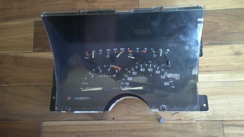 1992 1993 1994 Chevy GMC C1500 Sierra Silverado Gauge Instrument ...