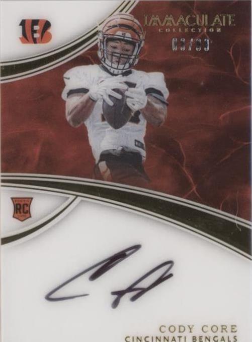 2016 Panini Immaculate Collection - Rookie Autographs Cody Core #151 / ...