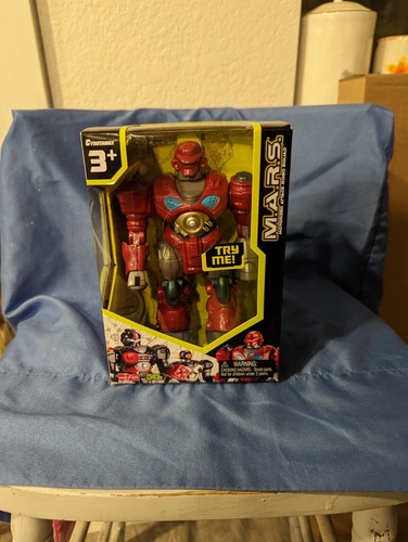 ⚡M.A.R.S. Motorized Attack Robo Squad Red Revo Robot Kids Toys New | eBay