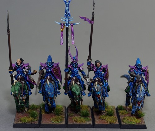 Drakespawn Knights / Cold One Knights Pro Painted warhammer wfb age of ...