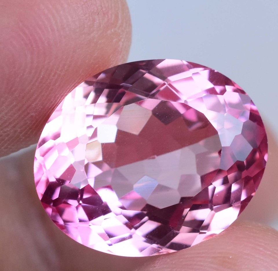 20.55 Ct Natural Pinkish Burma POUDRETTEITE Stunning Certified Loose ...