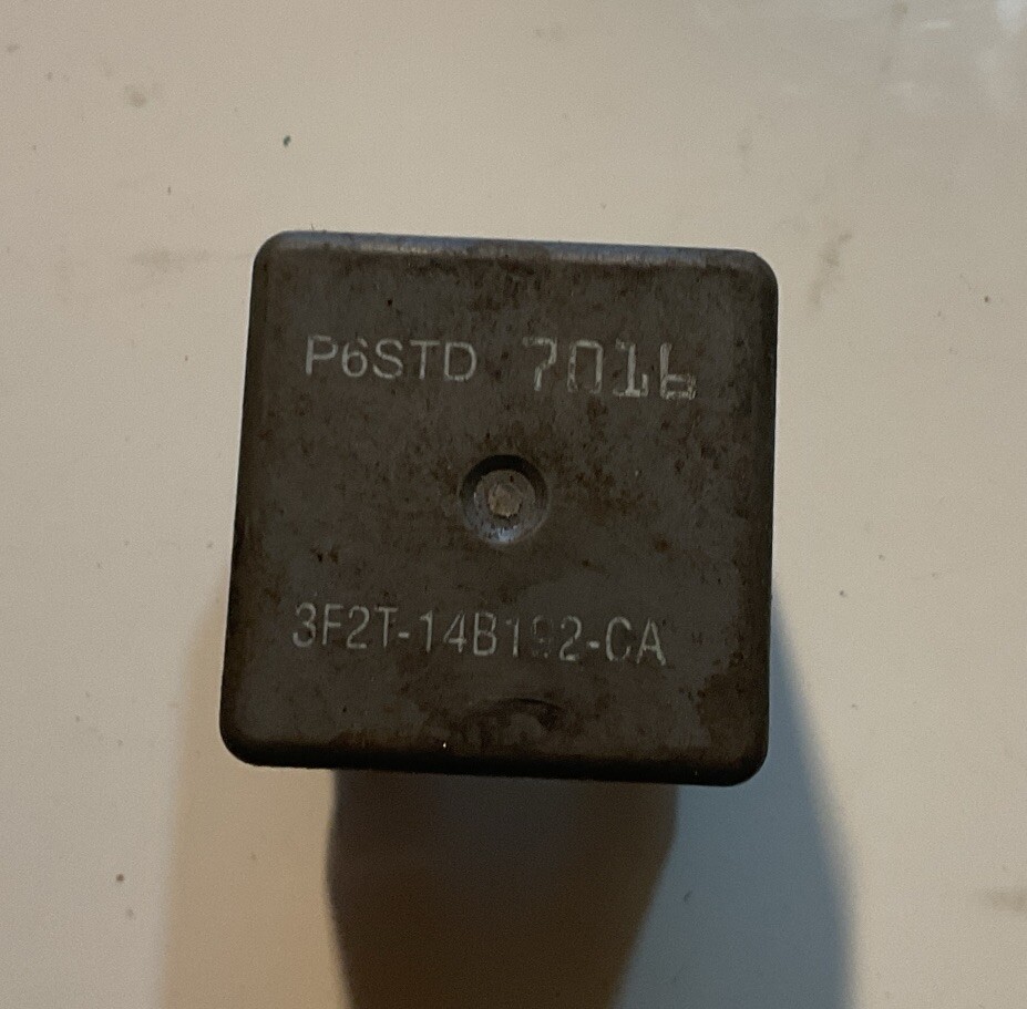 Ford Freestar Mustang pre-owned relay P6STD 7016 3F2T-14B192-CA 4 Pin ...