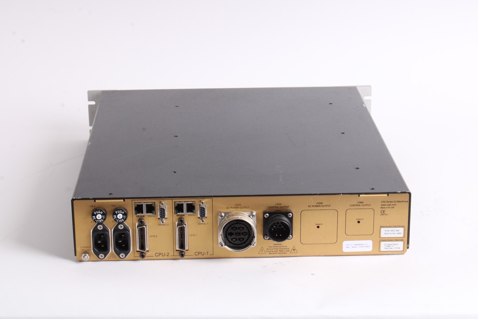 Universal Switching Corporation G2SC2-12229 Critical Application System ...