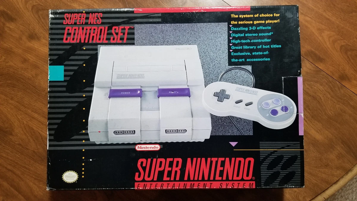 Super Nintendo Box