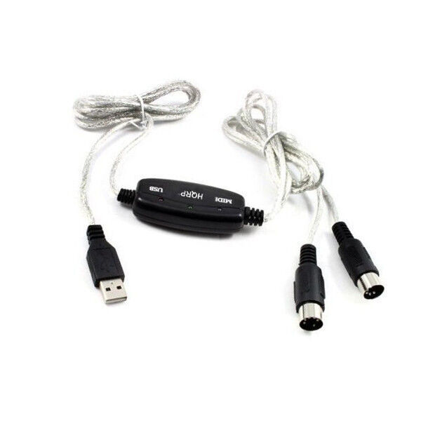 HQRP Cable de interfaz USB MIDI corvertidor para Korg MICROKEY25 ...